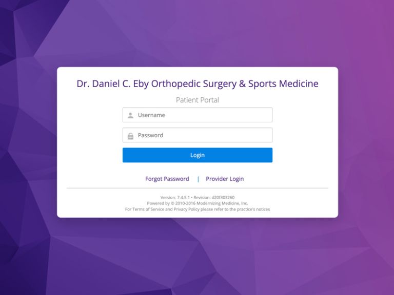 Home - Dr. Daniel C. Eby - Orthopedic Surgery & Sports Medicine